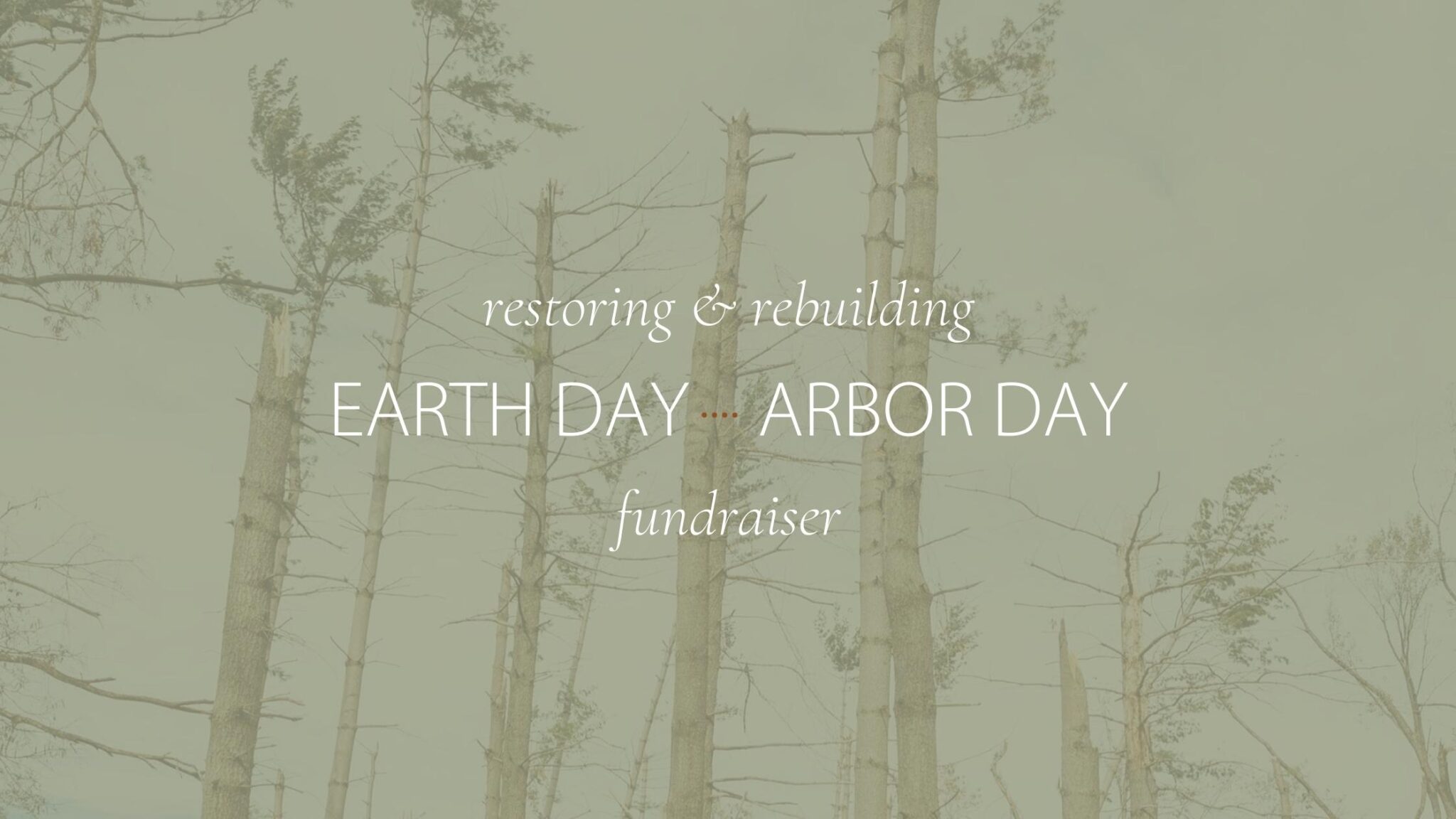 Help us raise $5000 in honor of Earth & Arbor Day | Indian Creek Nature ...